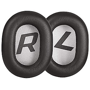 JULONGCR Backbeat Pro 2 Earpads Replacement Voyager 8200 UC Ear Pads Cushions Parts Cover Cups Muffs Compatible with Plantronics Voyager 8200 UC/Backbeat Pro 2 Headphones. (Black)