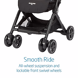 Maxi-Cosi Lara Lightweight Ultra Compact Stroller, Tetra Graphite