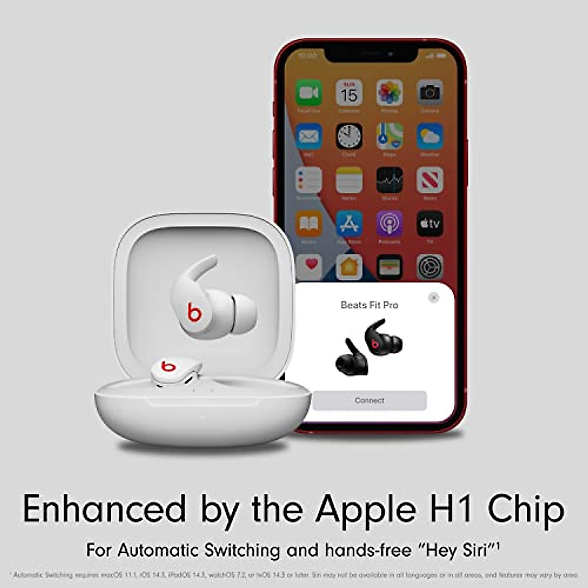 Beats Fit Pro - True Wireless Noise Cancelling Earbuds -Beats White with AppleCare+ (2 Years)