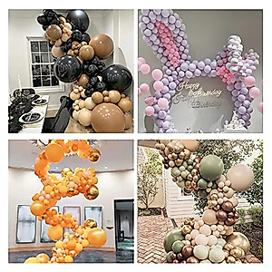 SANERYI Balloon Arch Kit 8.2 ft High and 5 ft High Free Bending Shape Deformation Balloon Column Stand Irregular Independent Suspended Standing Shaped Balloon Arch Support Water-Filled Base