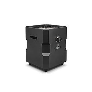 UKIAH Tailgater X Portable Gas Fire Pit - 48,000 BTUs - in Black (TK-1018-TX)