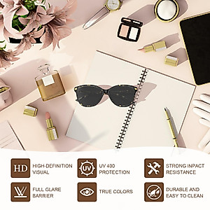 AVAWAY Acetate Cat Eye Sunglasses for Women Trendy 2024 Polarized UV Protection Lightweight Cateye Sun Shades Ladies Sunnies