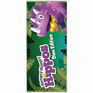 Hasbro Gaming Hungry Hungry Hippos Dino Edition Board Game, Pre-School Game for Ages 4 and Up; for 2 to 4 Players (Amazon Exclusive)