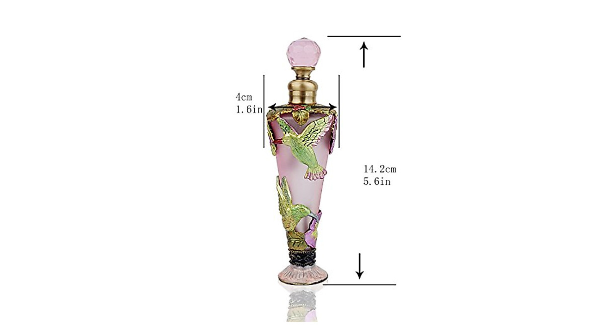 Yu Feng Hummingbird Perfume Bottle - Elegant 35ML Vintage Design