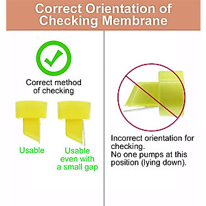 Maymom Tubing Valve and Membrane Compatible with Medela Breast Pump Medela Pump in Style Advanced Replace Medela Tubing Medela Valve and Membrane Medela Replacement Parts Not Original Medela Pump Part
