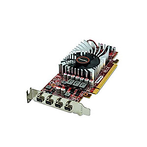 VisionTek Radeon RX 560 4GB GDDR5 4M 4K Graphics Card, 4 Mini DisplayPort, 7.1 Surround Sound, PCI Express, Low-Profile GPU, ATX & SFF - 901278