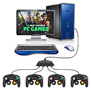 Switch GameCube Controller Adapter, Switch GameCube Adapter with Turbo and Home Buttons, GameCube Switch Adapter for Switch, GameCube Adapter for Switch, GameCube Controller Adapter Switch