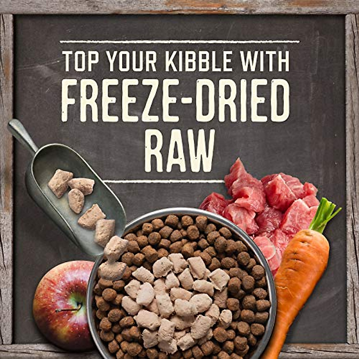 Merrick Backcountry Freeze Dried Raw Grain Free Dry Dog Food Meal Mixers with Real Meat 12.5 Ounce (Pack of 1)