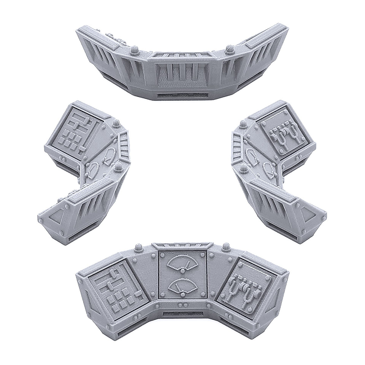 EnderToys Robotic Manufacturing Bundle by Terrain4Print, 3D Printed Tabletop RPG Scenery and Wargame Terrain for 28mm Miniatures