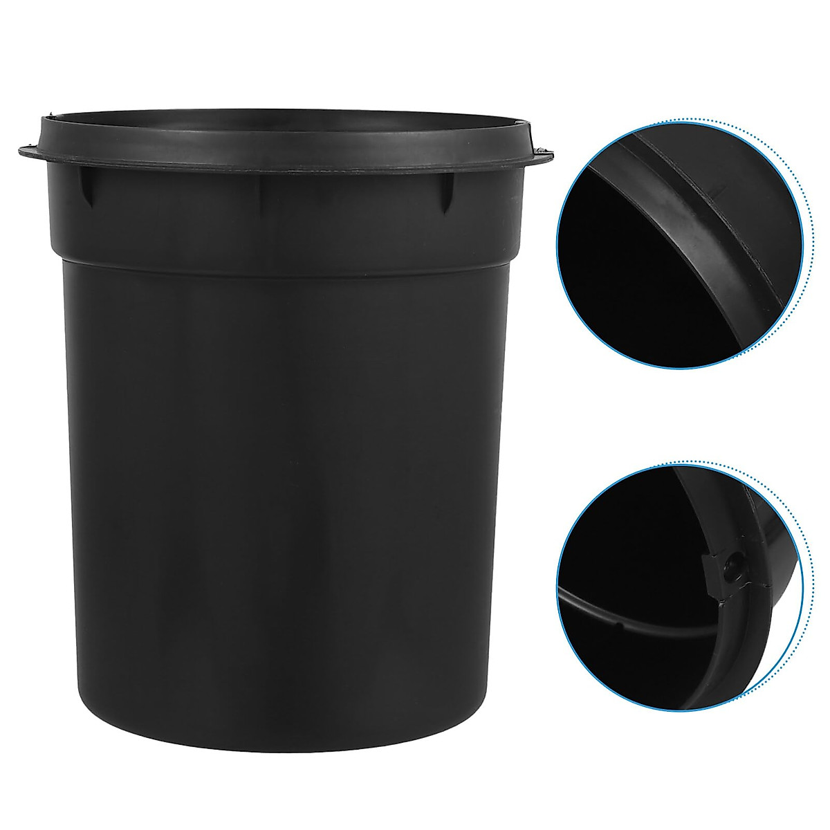 HOLIDYOYO Bucket Liner, 3L Trash Can Inner Bucket Replacement Plastic Pail Liner Insert Paint Pressure Pot Tank Liners Wastebasket Garbage Container