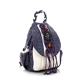 Eshow Women Backpack Ladies Rucksack Chest Bag Canvas Shoulder Bags Anti-Theft Crossbody Bag for Women Girl’s Multifunctional Oxford Fashion Daypack Handbag