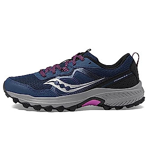 Saucony Women's Excursion TR16 Sneaker, Navy/Razzle, 8
