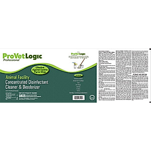 ProVetLogic Animal Facility Disinfectant Cleaner & Deodorizer (Concentrated) - 0.5 Gallon