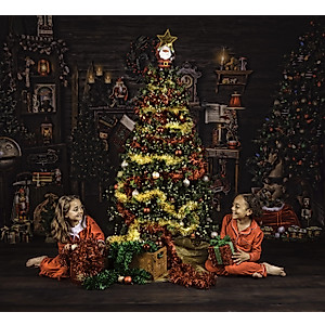 Tinsel Garland 25 ft, Perfect for Memorial Day, 4th of July, Christmas, New Year's Eve Celebration, Wedding, Birthdays, Festivities, Special Events, Decorative Accents-1 Green, 25ft Long