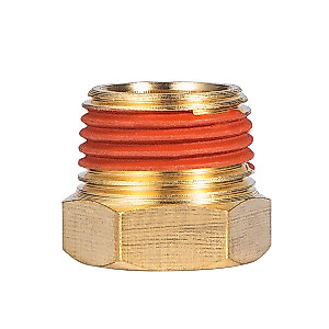 Breezliy Extended Tank Drain Valve Assembly Kit,10 Inch Braided Steel Hose 1/4 Inch NPT Drain Valve and Elbow Fitting for Air Compressor with Two Extra 1/4" to 3/8" Brass Adapter and Thread Seal Tape