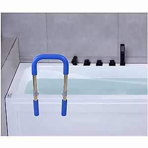 Anti-Slip Bathtub Grab Bar Safety Bar for Seniors and Handicap - for Assistance Getting in and Out of Tub, Easy to Install on Most Tubs