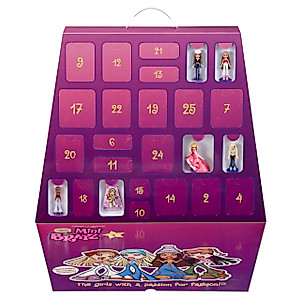 MGA's Miniverse Bratz Minis Advent Calendar - 25 Surprises, Y2K Nostalgia, Collectors Ages 6 7 8 9 10+