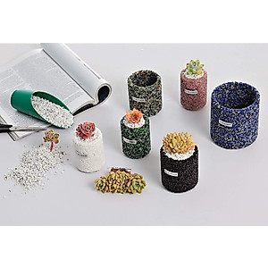 FLORASHOW Succulent Pots,White Crystal Materials Mini 3.26 inch Succulent Planter Pot, Ultra-Breathable, Water-Permeable Suitable for Succulents, Cactus, Smaller Plants and More