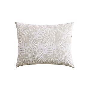 Tommy Bahama- Queen Duvet Cover Set, Reversible Cotton Bedding Set with Matching Shams, Tropical Home Décor (Costa Blanca Beige, Queen)