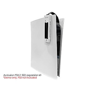 Avoluxion External SSD Expansion Upgrade Kit w/SSD Heatsink for PS5 Game Console (PSX-i1) - Turn Your PS5 Internal SSD Slot to External SSD Expansion Kit - 2 Years Warranty