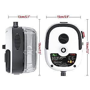 EDYYDS High Pressure Steam Cleaner, 2500W Handheld High Temp Fast Heating Portable Cleaning Machine, for Home Use Grout Tile Car Detailing Kitchen Bathroom with 3 Brush Heads