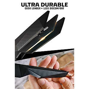 Dalstrong Butcher Knife - 10 inch - Shadow Black Series - Black Titanium Nitride Coated - High Carbon 7CR17MOV-X Vacuum Treated Steel - Breaking Kitchen Knife - Sheath - Slicing Knife - NSF Certified