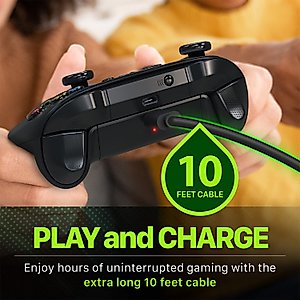 Fosmon Rechargeable Battery Pack Compatible with Xbox Series X/S Controllers (Not for Xbox One / 360) Controller (2 Pack), Works with Fosmon Charging Dock C-10765/C-10769/C-10773/C-10774 - Black