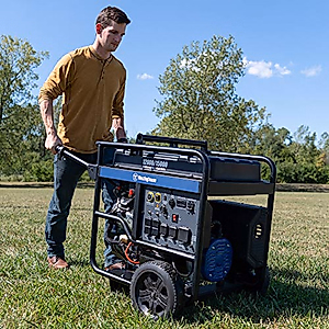Westinghouse 15000 Peak Watt Home Backup Portable Generator, Remote Electric Start with Auto Choke, Transfer Switch Ready 30A & 50 Outlets, Gas Powered