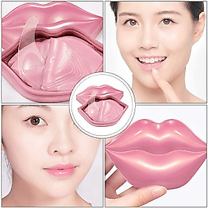 YiJiaBa 20PCS Sleeping Lip Mask with Cherry, Soothing for Dry Lips, Repair Chapped, Anti-Aging & Moisturizing Plaque