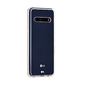 Case-Mate Tough Series LG V60 ThinQ Case - Clear - 10ft Drop Protection, Compatible with Wireless Charging - Anti Yellowing Lightweight Slim Cover Case for LG V60 ThinQ, Anti Scratch Technology