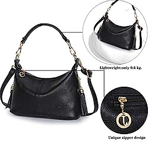 MINTEGRA Womens Handbags Hobo Shoulder Bag Crossbody Bag Shoulder Purse with Tassel