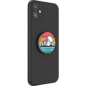 ​​​​PopSockets: Phone Grip with Expanding Kickstand, Pop Socket for Phone - Sunset Peaks