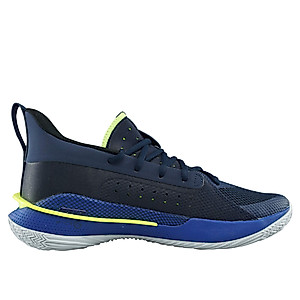 Under Armour Kids' Grade School UA Curry 7 Basketball Shoes 6 Navy