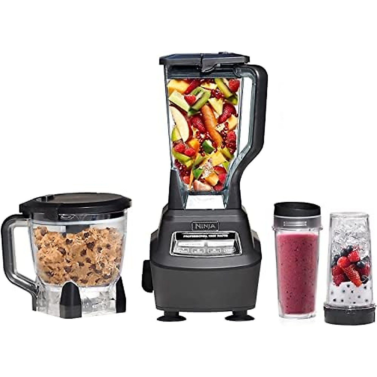 Ninja Mega Kitchen System (Blender, Processor, Nutri Ninja Cups) BL770 (Renewed)
