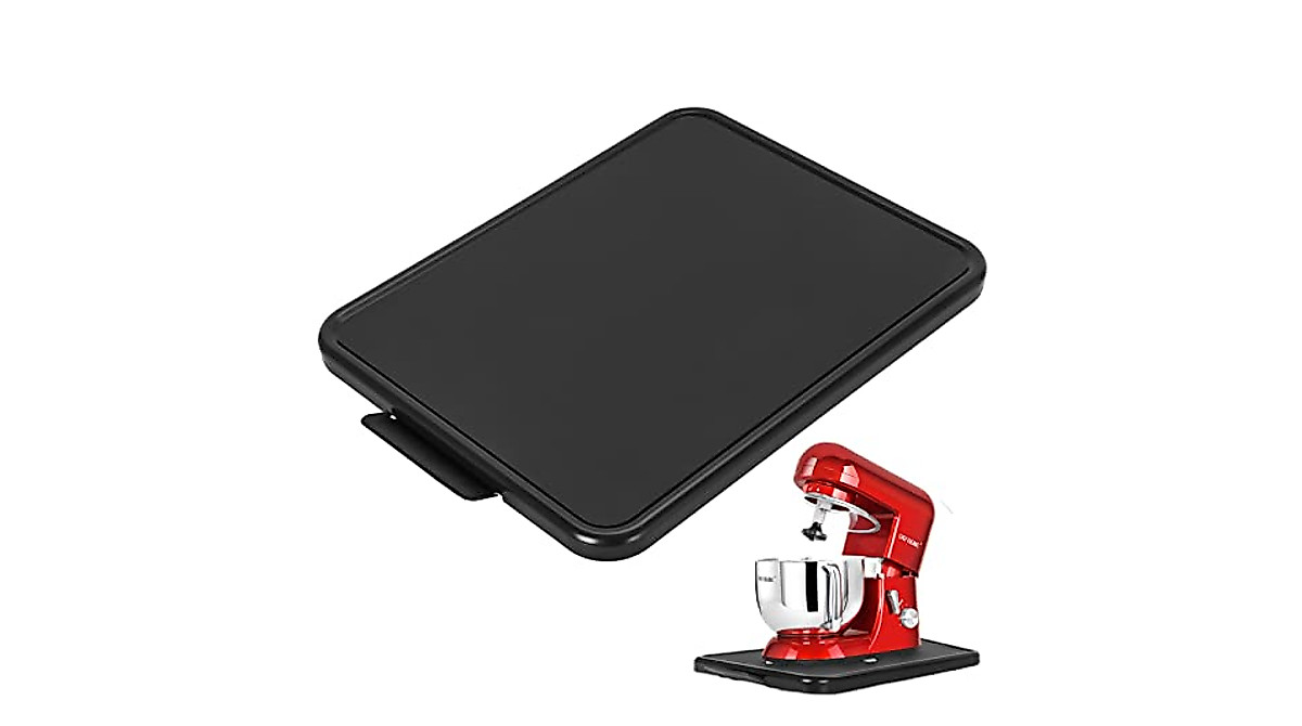 Heavy Appliance Sliding Tray - Easy Roll Kitchen Caddy