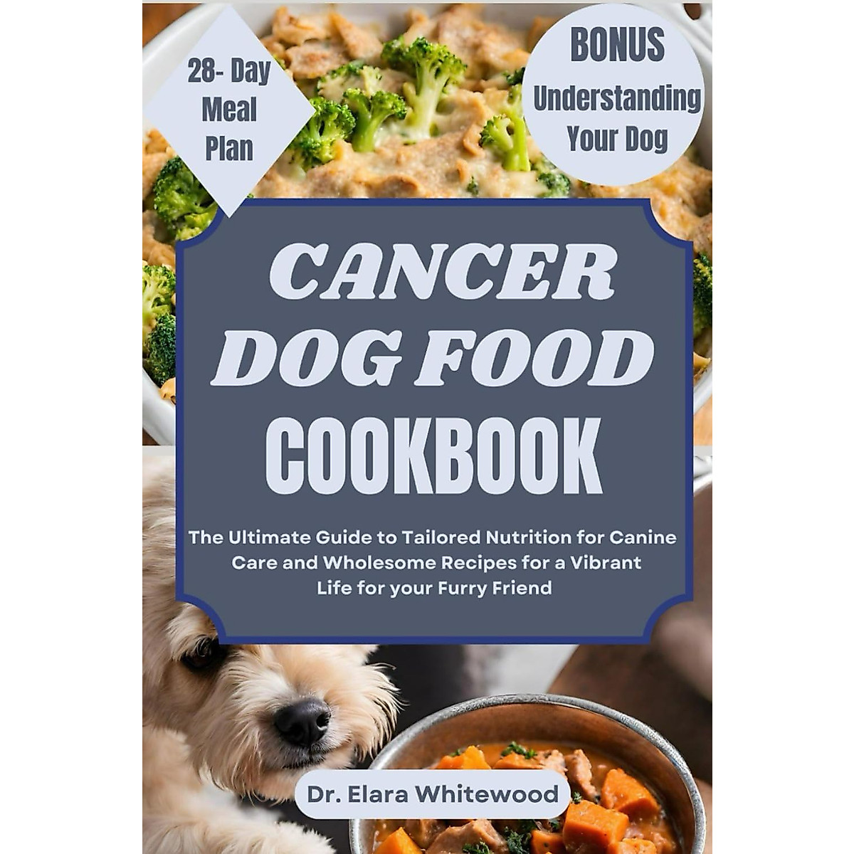 CANCER DOG FOOD COOKBOOK: The Ultimate Guide to Tailored Nutrition for Canine Care and Wholesome Recipes for a Vibrant Life for your Furry Friend (TAIL-WAGGING TREATS)