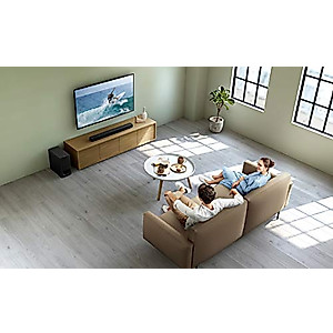 Sony HT-S350 Soundbar with Wireless Subwoofer: S350 2.1ch Sound Bar and Powerful Subwoofer - Home Theater Surround Sound Speaker System for TV - Blutooth and HDMI Arc Compatible Bar Black