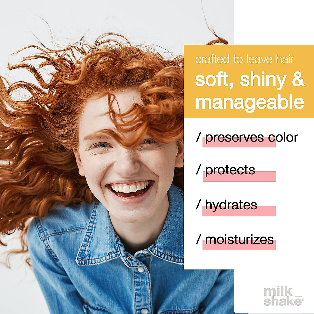 milk_shake Color Care Shampoo for Color Treated Hair – Hydrating and Protecting Color Maintainer Shampoo, 10.1 Fl Oz - (Package May Vary)
