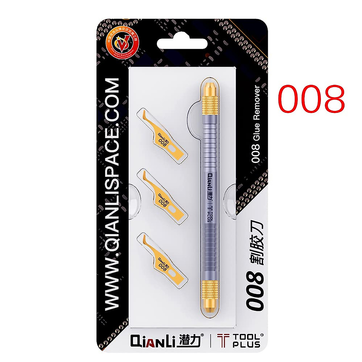 Qianli 007 008 009 011 Metal Scalpel Knife Tools Kit Cutter Engraving Craft Knives +3pcs Blades Cell Phone PCB Repair Hand Tools