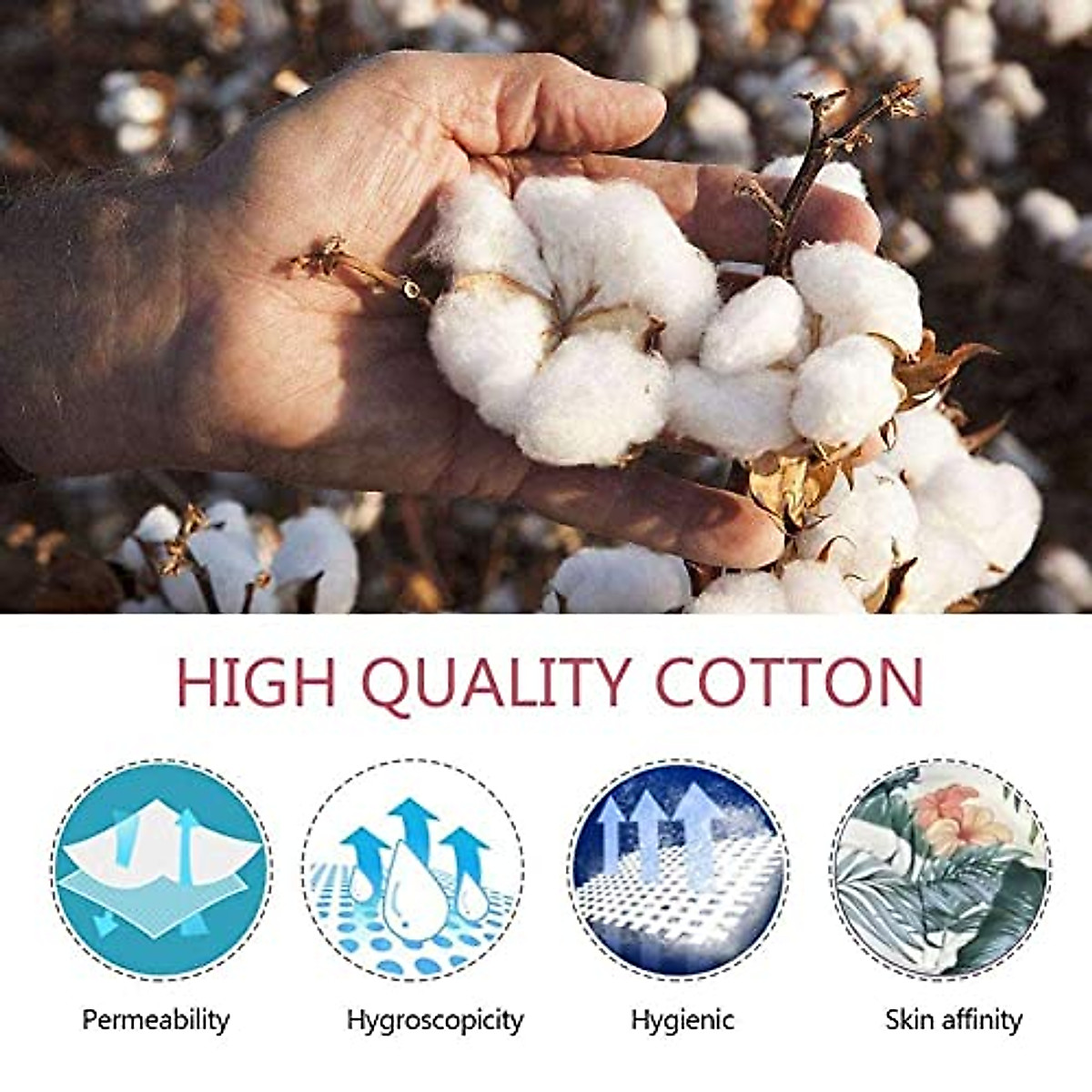 Srutirbo Outdoor Bench Cushion 51”x 19” Waterproof Floral Printed Garden Patio Bench Seat Cushion Swing Cushion for Wicker Loveseat Settee, Patio Furniture (Hawaiian)