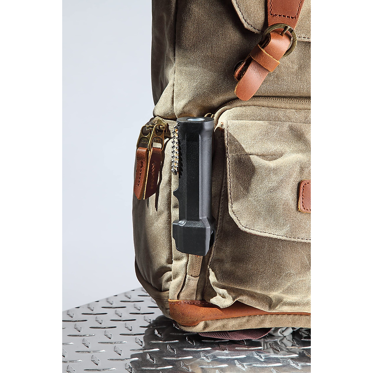 Mace Brand Triple Action Police Model Pepper Spray, Black, Normal