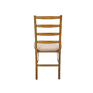 Stakmore Shaker Ladderback Folding Chair Finish, Set of 2, Oak