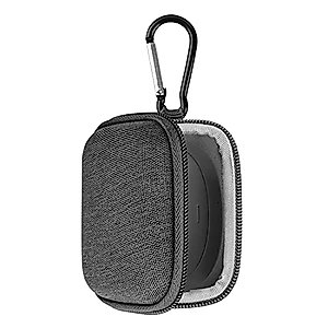 Geekria Shield Headphones Case Compatible with Anker Soundcore Liberty 2 Pro, Liberty 3 Pro, P3i, True Wireless Earbuds Case, Replacement Hard Shell Travel Carrying Bag with Cable Storage (Grey)