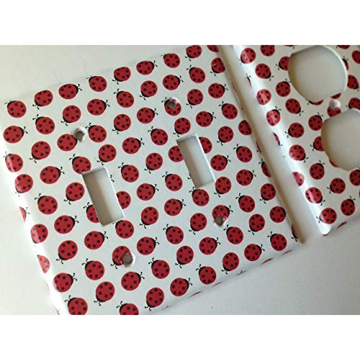 Ladybug Light Switch Plate Cover Various Sizes Offered