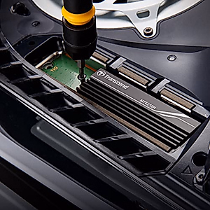 Transcend 2TB MTE250H NVMe Internal Gaming SSD Solid State Drive - Gen4 PCIe, M.2 2280 with Aluminum Heatsink, Up to 7,200MB/s - TS2TMTE250H