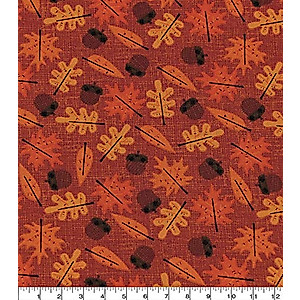 Fat Quarter Fabric Bundle; 100% Cotton; for Quilting, Sewing and Crafts (Autumn Farm (4))