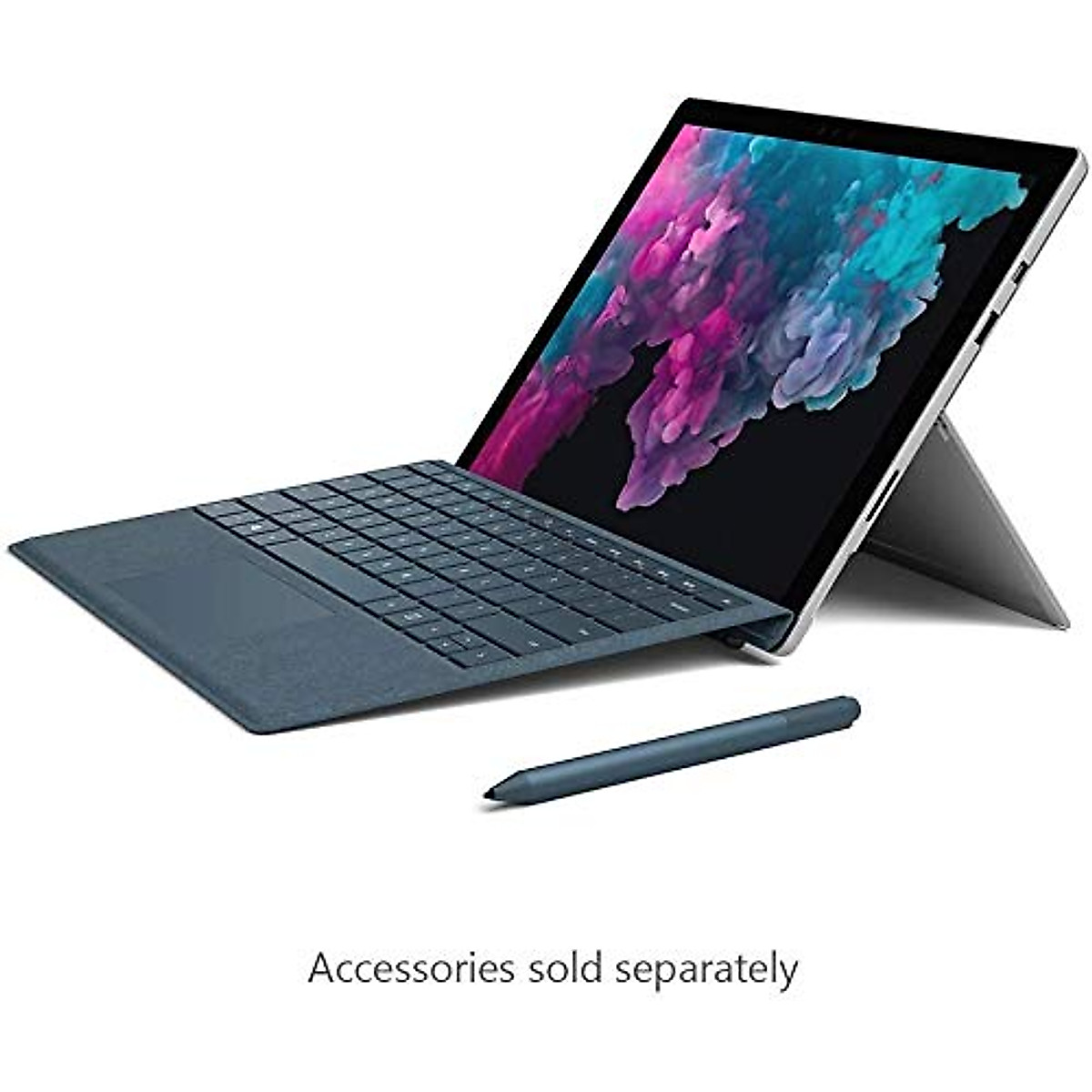 Surface Pro 6 Business 12.3" Touchscreen (2736 x 1824) Latest Model Tablet PC | Intel Quad-Core i5-8350U | 8GB RAM | 256GB SSD | Windows 10 Pro | Platinum | with Surface Pro Sleeve Poppy Red Bundle