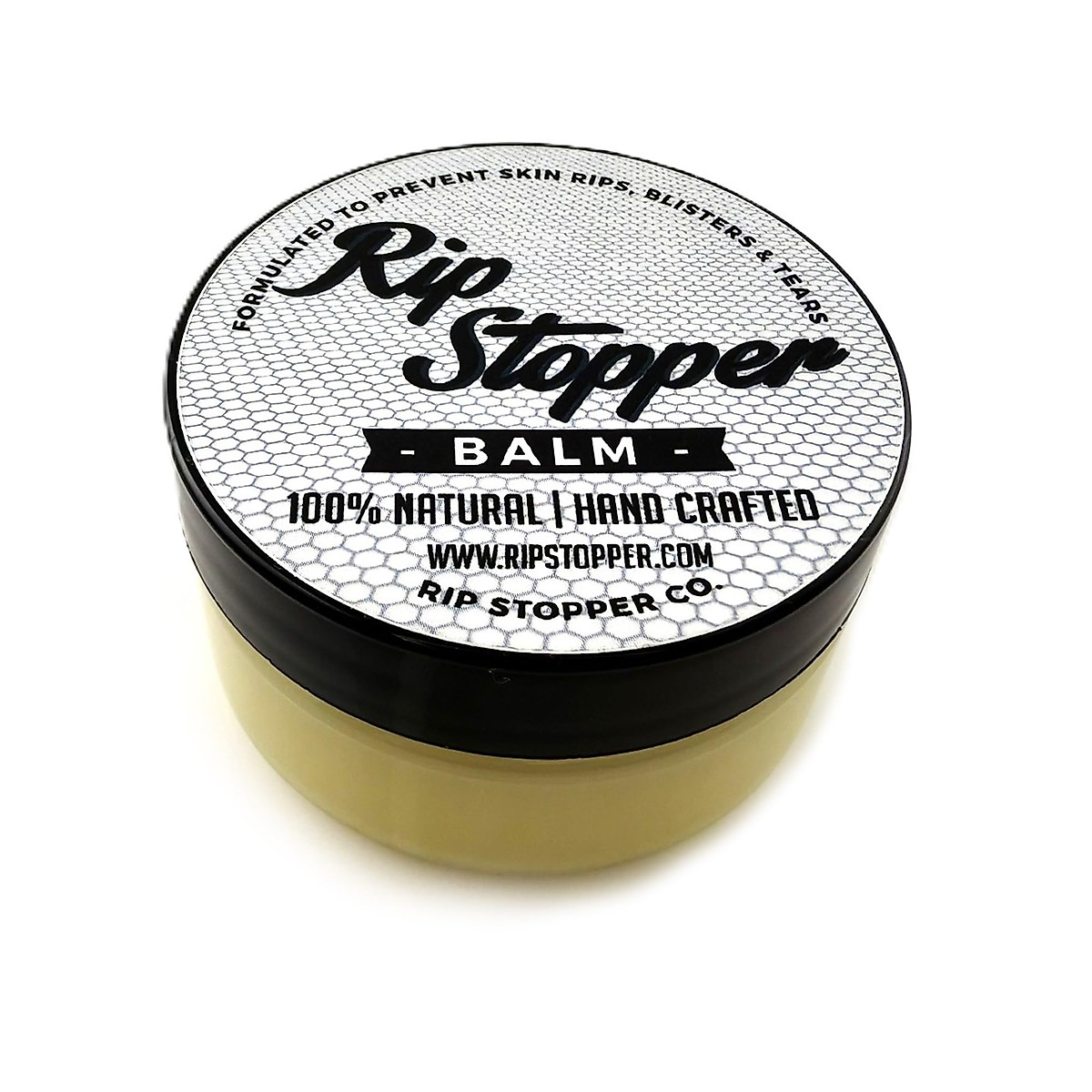 Rip Stopper Balm for Gymnastics 2oz | Athlete Hand Care Helps Repair Skin Rips, Tears and Prevent Blisters | 100% Natural | Promote Healing Damaged, Dry or Cracked Hand & Finger Skin