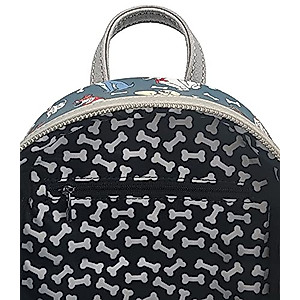 Loungefly Disney Dogs Mini-Backpack Handbag All Over Print Lady Tramp Dalmatians