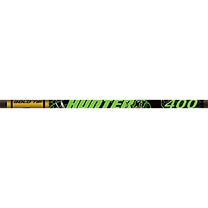 Gold Tip Hunter XT Arrow Shafts (Pack of 12), Black, 300